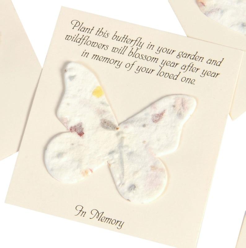 * Wildflower Memorial Tokens [Butterflies] | MCA-002 | Shaw's Funeral ...